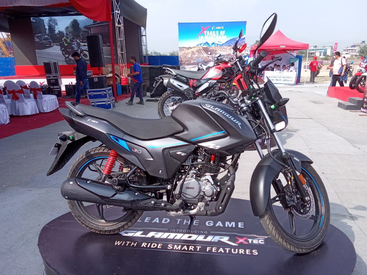 नेपाली बजारमा हिरो ग्ल्यामर एक्सटेक : होन्डा साइन प्रतिस्पर्धिको यस्तो छ विशेषता - Nepal Auto