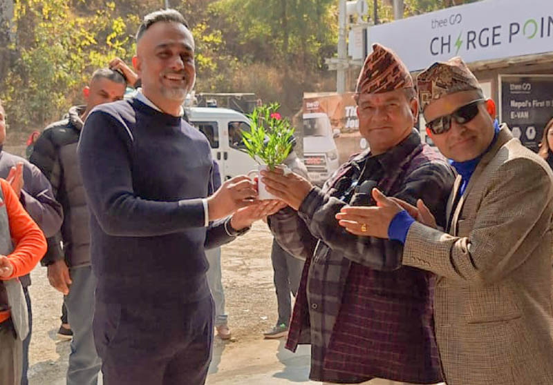 मुल्कोटमा ईभी चार्जिङ स्टेशनसहितको ई-स्टप - Nepal Auto